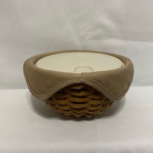 Longaberger | Accents | Vintage Longaberger Round Basket With Plastic ...